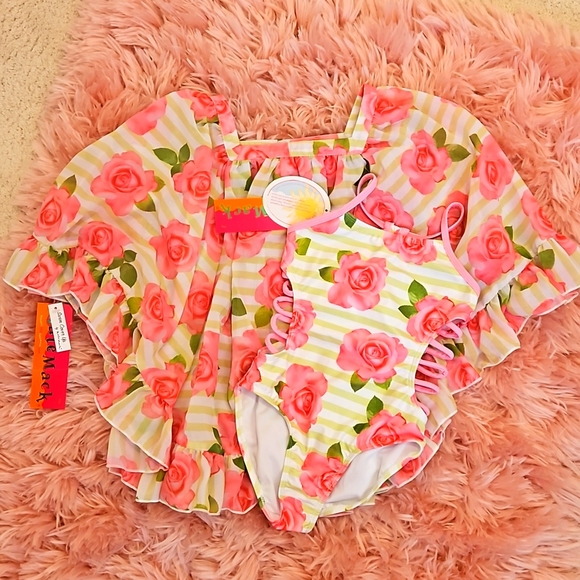 Kate Mack | Swim | New Kate Mack Swimsuit Matching Coverup Size 5 ...